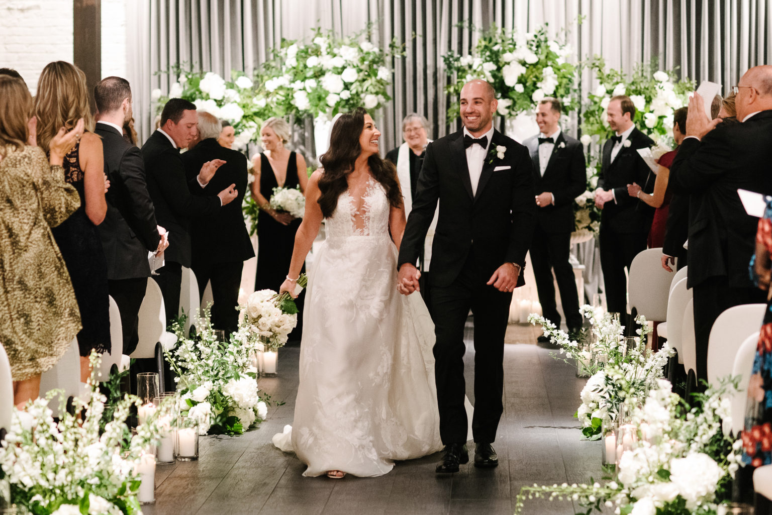 Wedding at The Dalcy with Chandelier Explosion - Life in Bloom